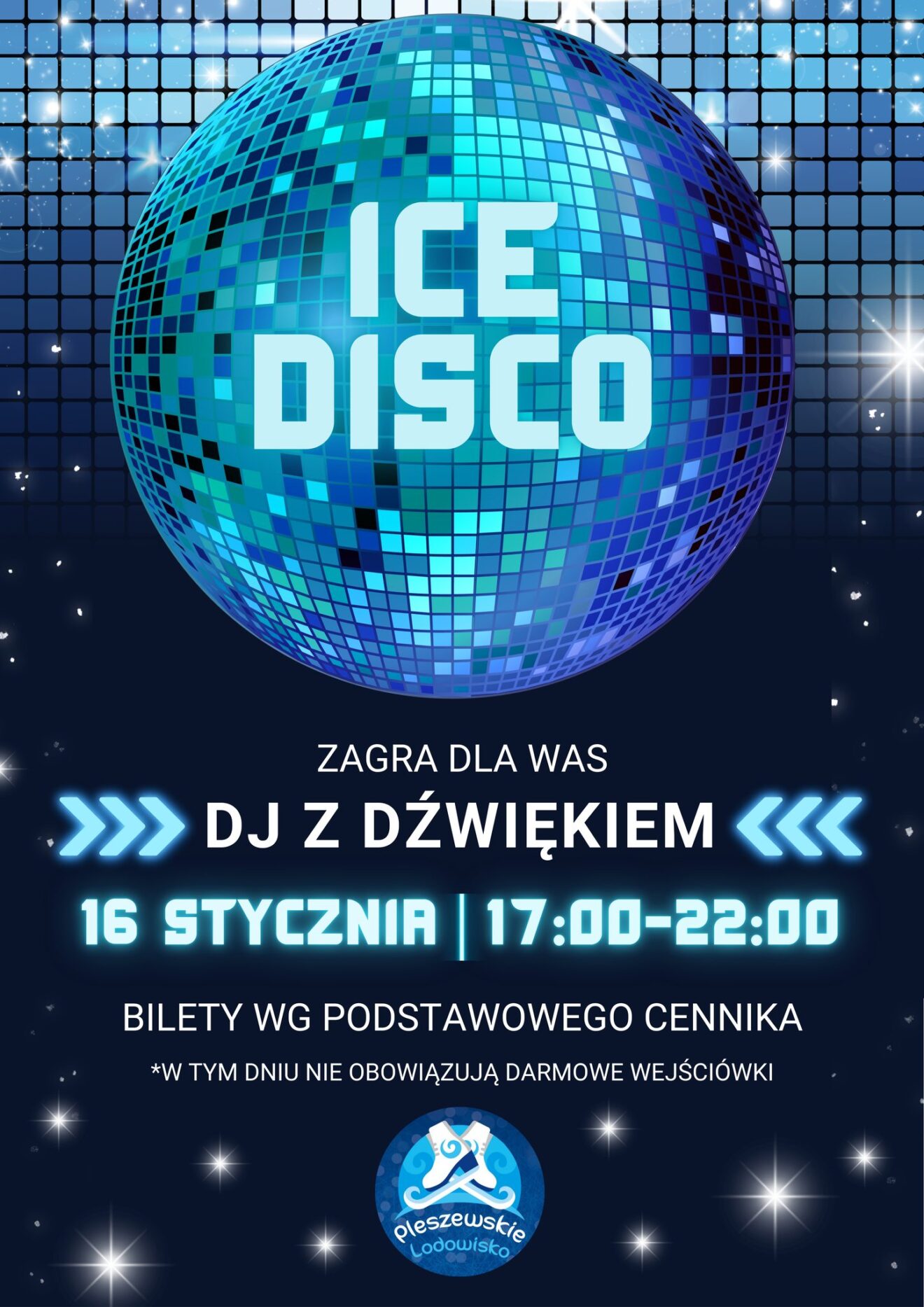ICE DISCO na lodowisku